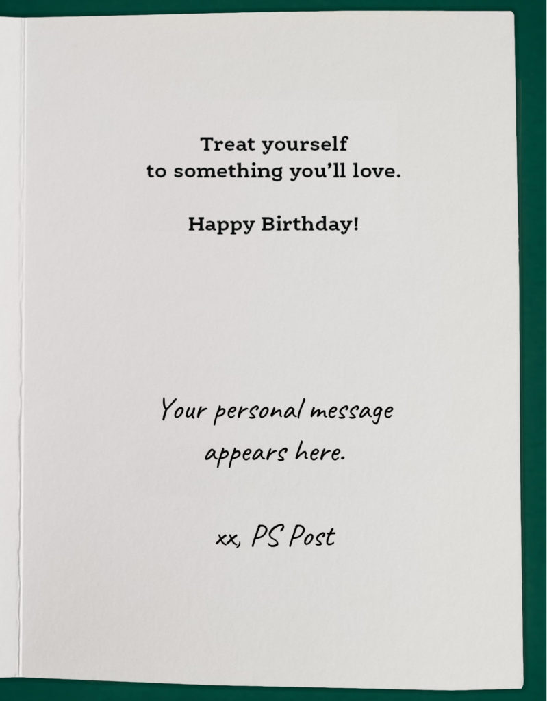 Best Person, Hardest to Shop for Birthday Card